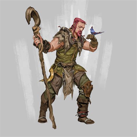 Rpg Class Challenge Druid By Jordy Knoop On Deviantart