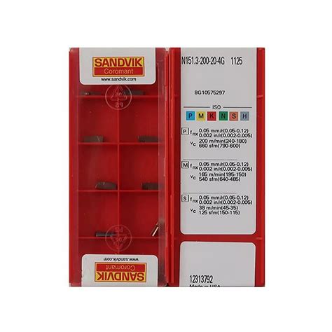 Straight Shank 6mm Grooving Insert Sandvik Carbide At ₹ 400 Piece In Mumbai