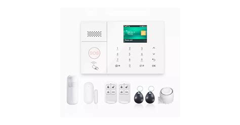 Bezdrôtový domový GSM alarm s Wi-Fi, GSM telefónom a SOS volaním HG-240 ...