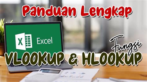 Tutorial Penggunaan Hlookup And Vlookup Microsoft Excel Youtube