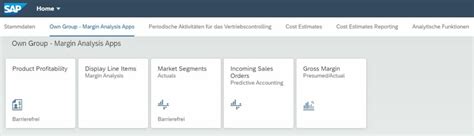 Margin Analysis In SAP S 4HANA PIKON SAP Consulting International