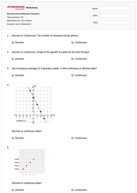 50 Continuous Compounding Worksheets For Grade 9 On Wayground Free
