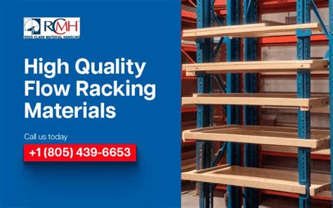 High Quality Flow Racking Materials Key To Enhanced Storage Efficiency Rcmh