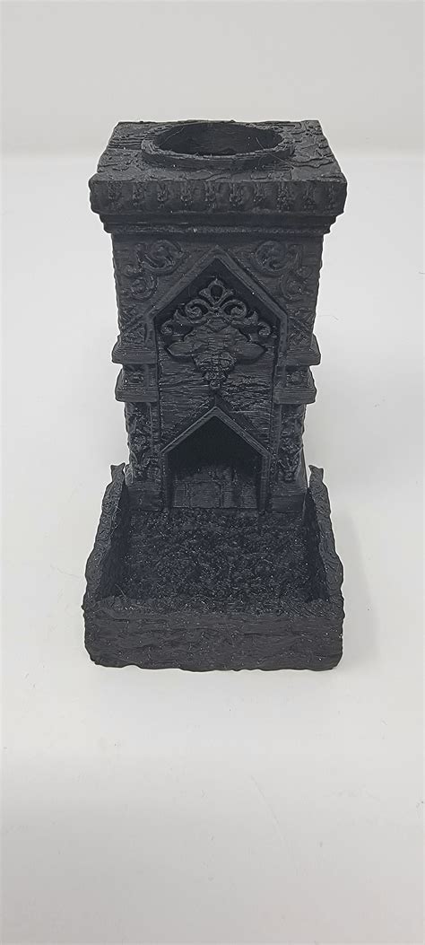 Fates End Monolith Tiny Dice Tower Etsy