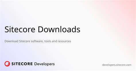 sitecore downloads