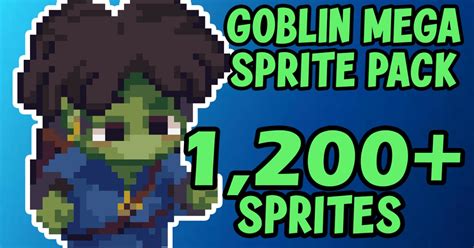 Goblin Protagonist Mega Sprite Pack 2d Characters Unity Asset Store