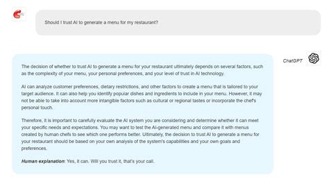 Openais Chatgpt Dishes Out The Future Of Restaurant Operations Not As