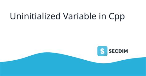 Uninitialized Variable In Cpp Labs Secdim