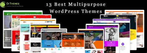 Multipurpose Wordpress Theme List Of 13 Di Themes