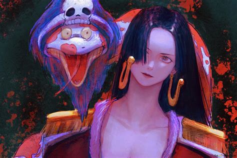 Sang Trọng One Piece Boa Hancock Hình Nền Máy Tính Đẳng Cấp Và ấn Tượng
