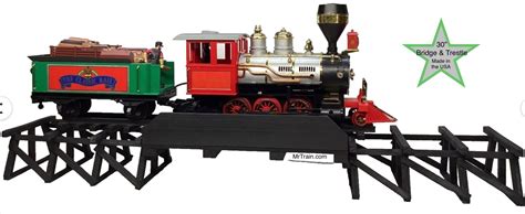 G Scale Girder Bridge With Trestle 30″ Long Mrtrain