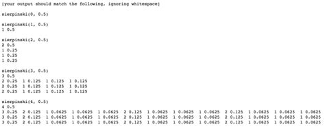 Recursion In Graphics Sierpinski Triangle Checklist Mrs Elias Algorithms And Data Structures