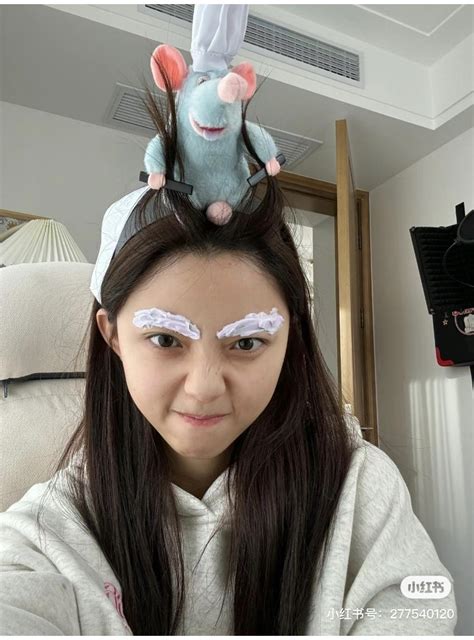 Xiao Junyas Same Ratatouille Doll Hairpin Face Wash And Makeup