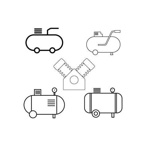 Simple Compressor Icon 16831821 Vector Art At Vecteezy