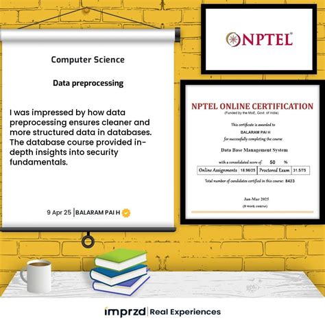 🎓 just completed an 8 week course on database management systems dbms