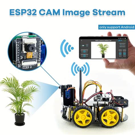 ロボットスターターキット esp32カメラ付き wifi対応 r3用教育diyカープ temu japan
