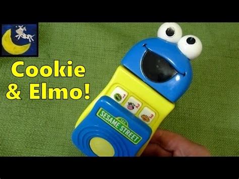Sesame Street Giggle Cell Phone With Elmo And Cookie Monster Youtube