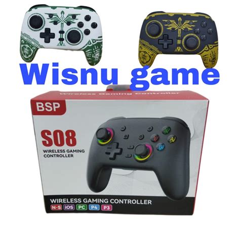 Jual Bsp S08 Wireless Gaming Pro Controller Zelda Totk For Nintendo