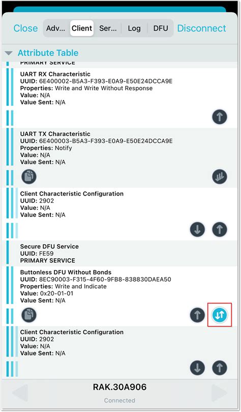 RAK LoRaWAN BLE Module Firmware Update USB BLE OTA DFU Guide