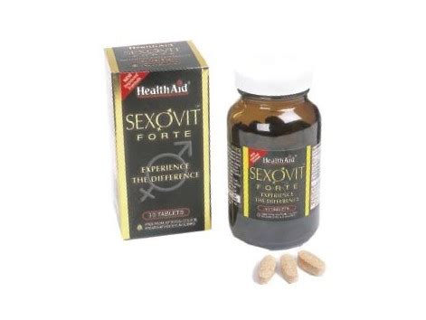 Health Aid Sex O Vit Forte Comprimidos Healthaid Farmacia Internacional