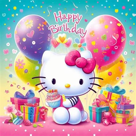 Best 100 Happy Birthday Hello Kitty Images Pictures Wallpapers And