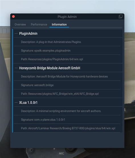 honeycomb plugin doesn t show up in x plane 11 plugins list xp11