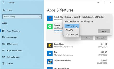 How To Change Microsoft Store Download Location For Installing Apps