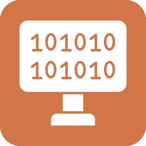 Binary Code Vector Icon Design 22883324 Vector Art At Vecteezy