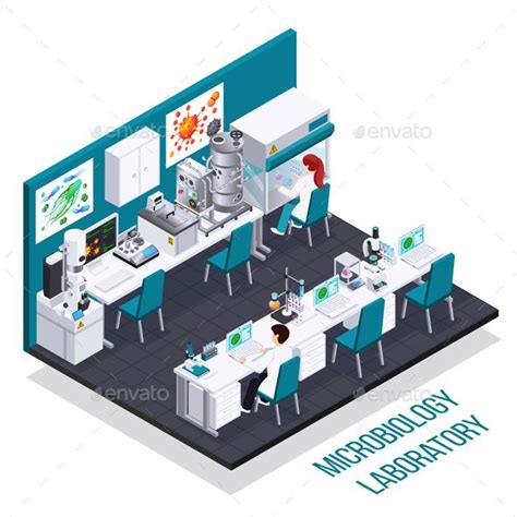 Microbiology Lab Layout Design