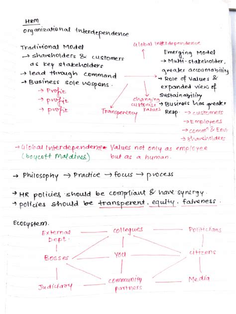 Hrm Notes Pdf Economies Human Resource Management