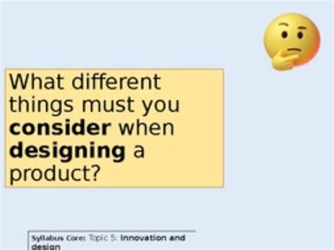 Writing A Design Specification Theory Teaching Resources