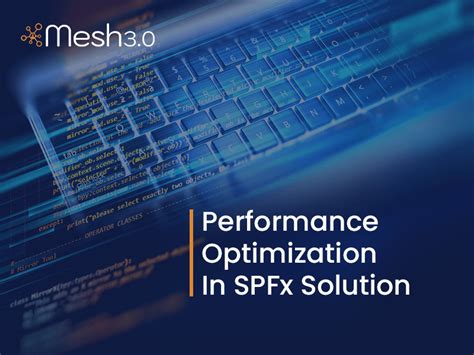 performance optimization in sharepoint framework solution
