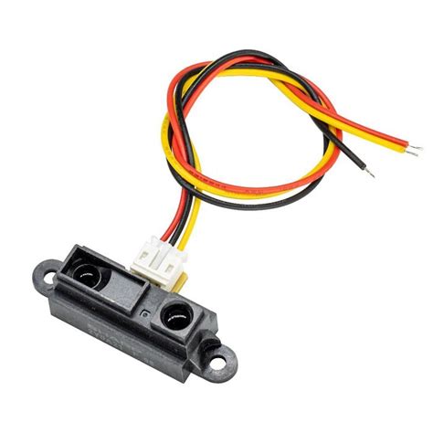 sensor de distância analógico sharp gp2y0a21yk0f 10 80cm