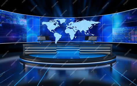 Premium Photo 3d World News Background Digital World Breaking News
