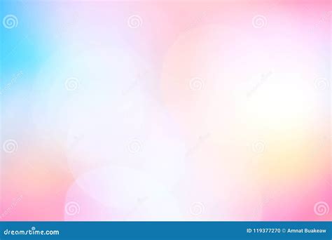 Blurred Soft Pink Blue Gradient Colorful Light Shade Bokeh Background Abstract Pastel Soft Pink
