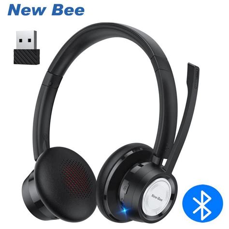 New Bee Bluetooth Headphones V Bh Headset Hrs Playtime Wireless Headphone With Mic