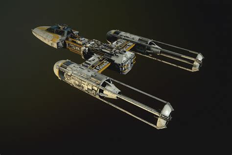 Artstation Y Wing Starfighter Star Wars Resources