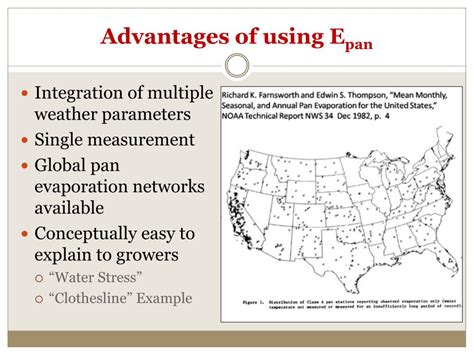 Ppt Use Of Pan Evaporation And Temperature Data In Powdery Mildew