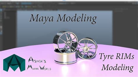 Mastering Maya: 3D Modeling Tire Rims from Scratch! | Maya Modeling ...