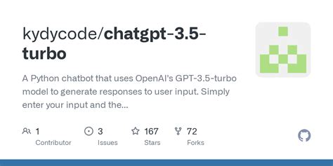github kydycode chatgpt 3 5 turbo a python chatbot that uses openai