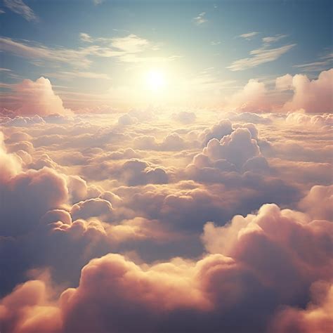 premium photo 3d rendered photorealistic style clouds