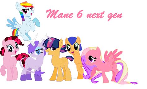 Mane 6 Next Generation By Jpsister2099 On Deviantart