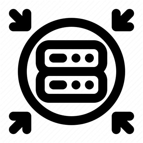 Data Center Server Storage Big Hosting Database Icon Download On Iconfinder