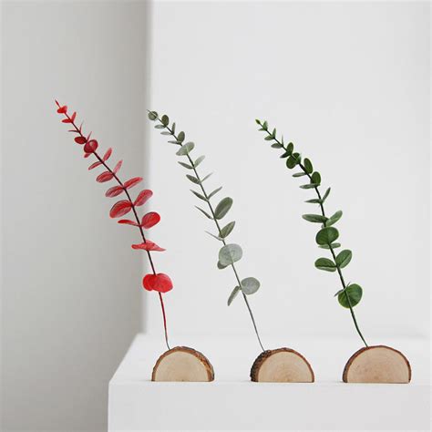 유칼립투스 인테리어 미니조화 감도 깊은 취향 셀렉트샵 29cm