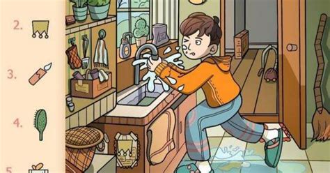 Brain Teaser Can You Find The Six Hidden Objects Within 15 Seconds In This Optical Illusion Puzzle