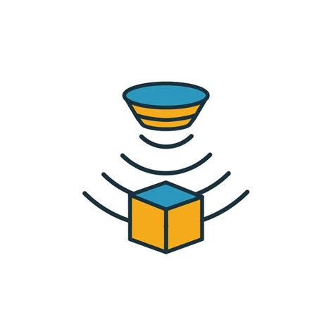 Proximity Sensor Outline Icon Thin Line Style From Sensors Icons Collection Pixel Perfect