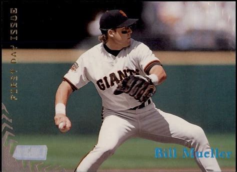 1998 Topps Stadium Club Bill Mueller 158 First Day Issue 200 For