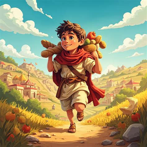 √ Daud Mengalahkan Goliath Si Raksasa Komikalkitabcom