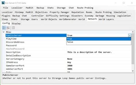 Server Configuration Eco English Wiki