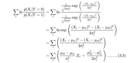 Connecting Naive Bayes And Logistic Regression Binary Classification